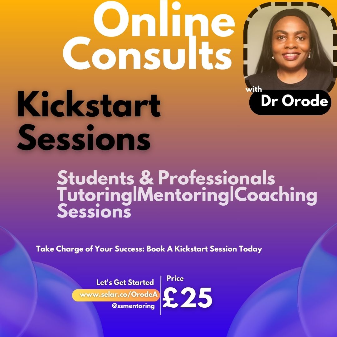 Buy Tutoring| Coaching|Accountability|Mentoring Session by Dr Orode ...