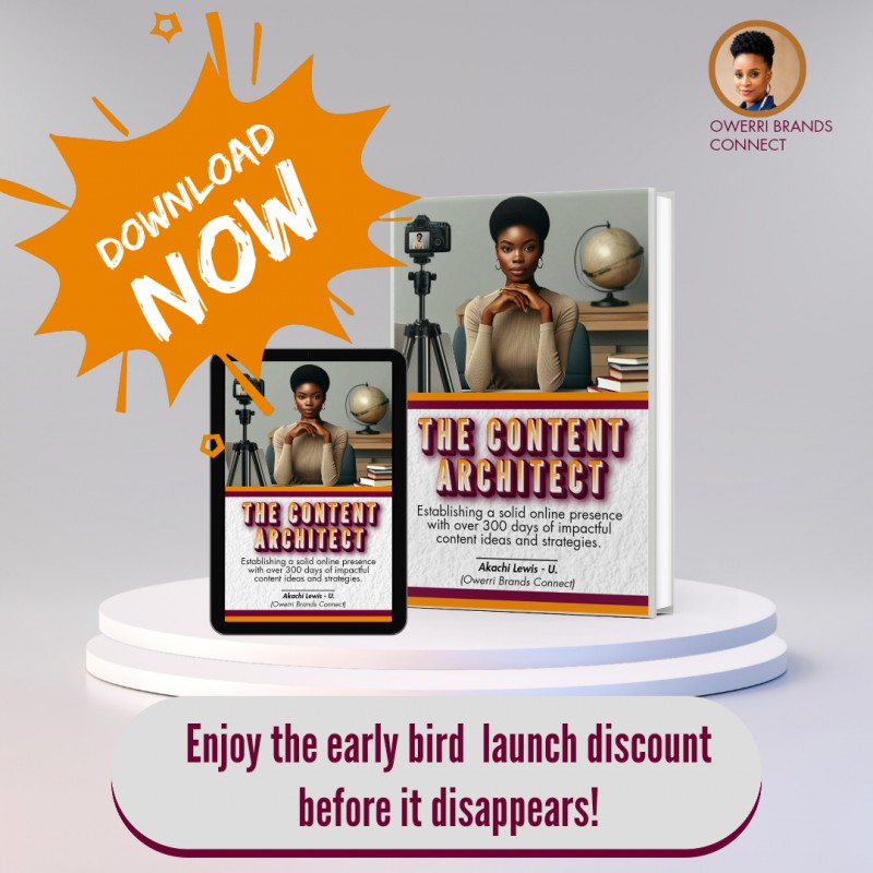 Buy THE CONTENT ARCHITECT E-BOOK By Akachi Lewis (Owerri Brands Connect) by Owerri Brands ...