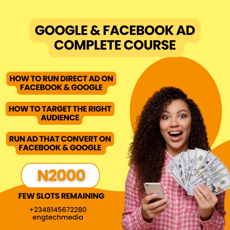 Buy Google & Facebook Ads by Osazee isaiah on Selar