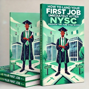 Buy How to land your first job immediately after NYSC - Proven tips and ...