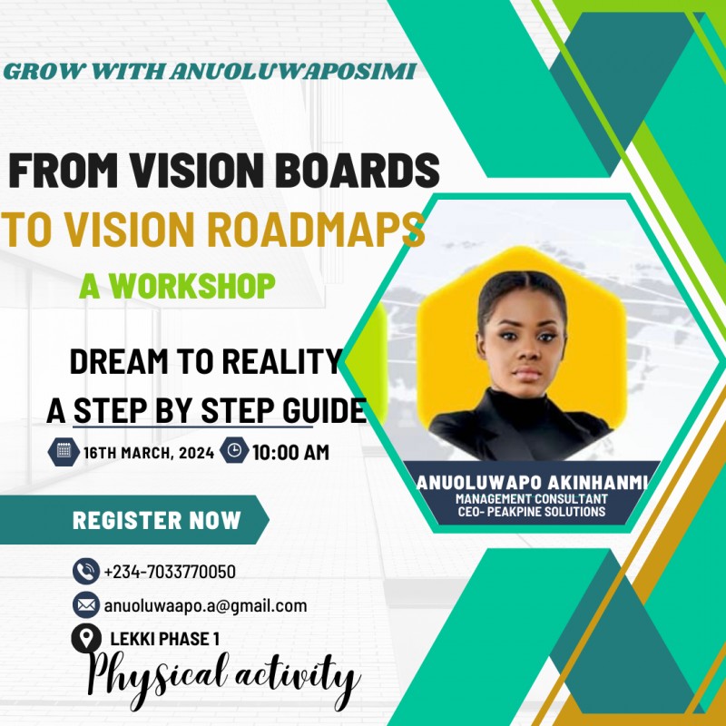 Buy FROM VISION BOARDS TO VISION ROADMAP- A WORKSHOP by PEAKPINE ...