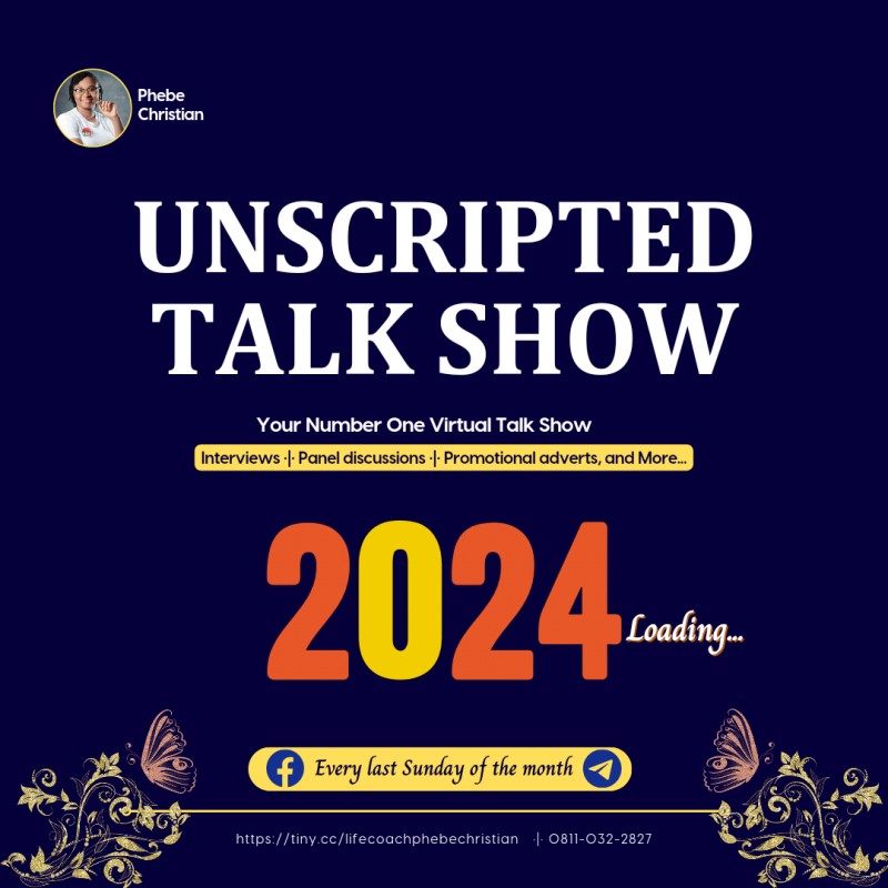 Buy THE UNSCRIPTED TALK SHOW by Phebe Christian on Selar