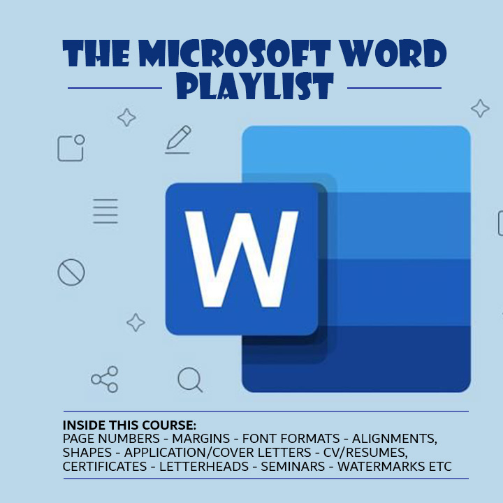 Buy THE MICROSOFT WORD PLAYLIST by Omoefe Bazunu on Selar