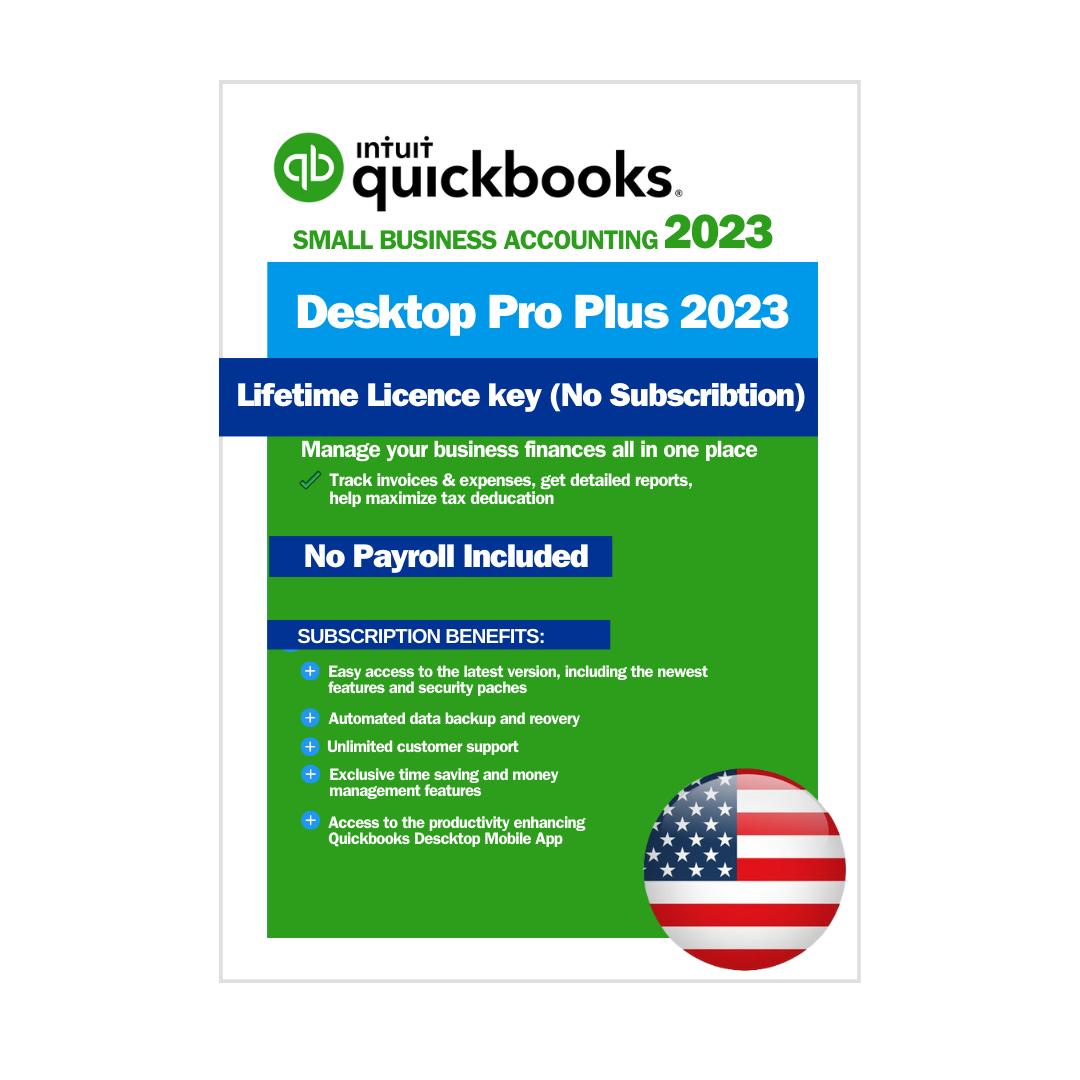 Quickbooks 2023 Desktop Pro Plus