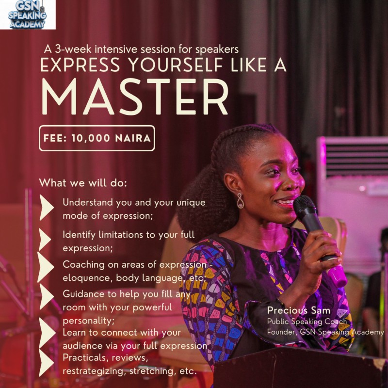 Buy EXPRESS YOURSELF LIKE A MASTER by Precious Sam on Selar