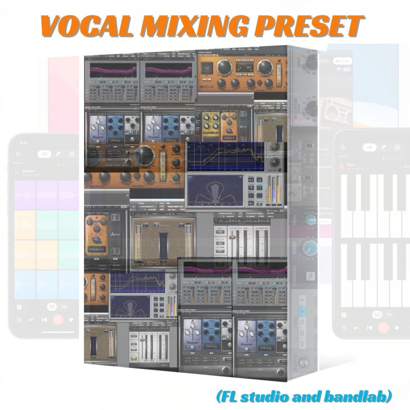 Buy VOCAL MIXING PRESET & TEMPLATE by Producer dime on Selar