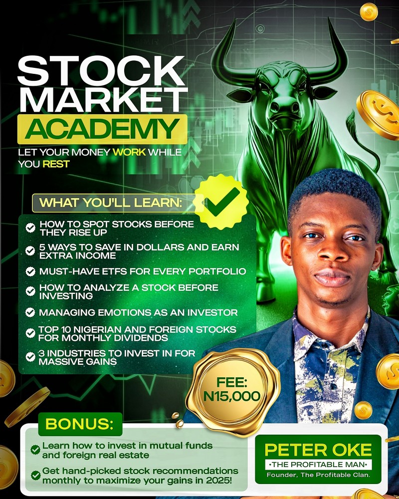 Buy Stock Market Academy by Oke Peter on Selar