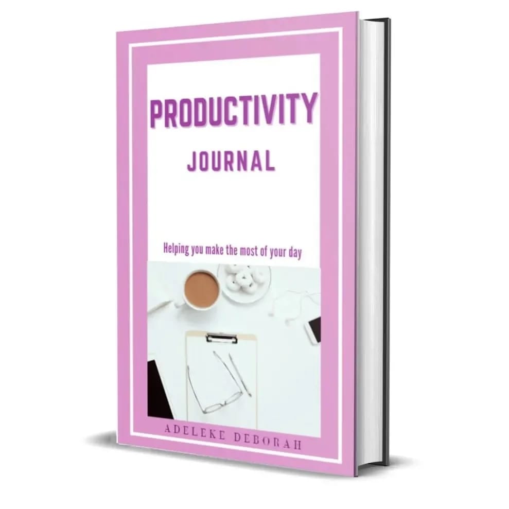 Buy PRODUCTIVITY JOURNAL by Austin Adetunji on Selar