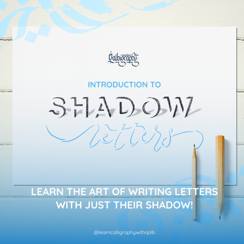 Buy Introduction to Shadow Lettering by Qalbigraphy on Selar