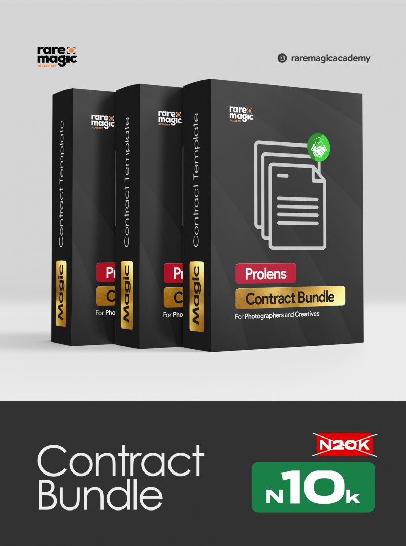 Buy Magic Contract Templates for Photographers by Raremagic Academy ...