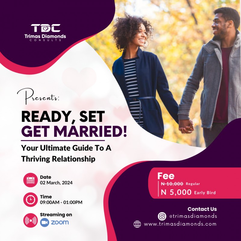 Buy Ready, Set, Get Married! by Ramatu Ahmed on Selar