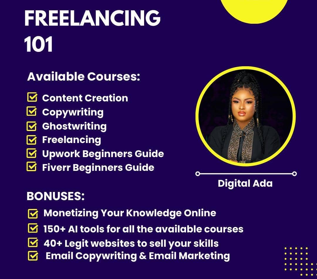 Buy Freelancing 101 – Unlock High-Inc0me Skills by Rave Digital Skills on Selar