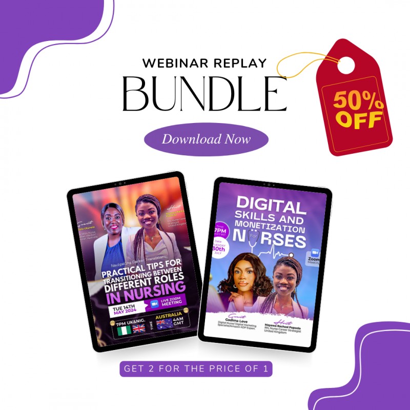 Buy Webinar Replay BUNDLE by Mayowa Racheal Popoola on Selar