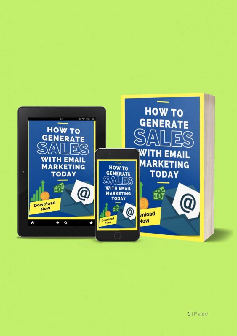 Buy How to Generate Sales With Email Marketing Today by Akaninyene ...