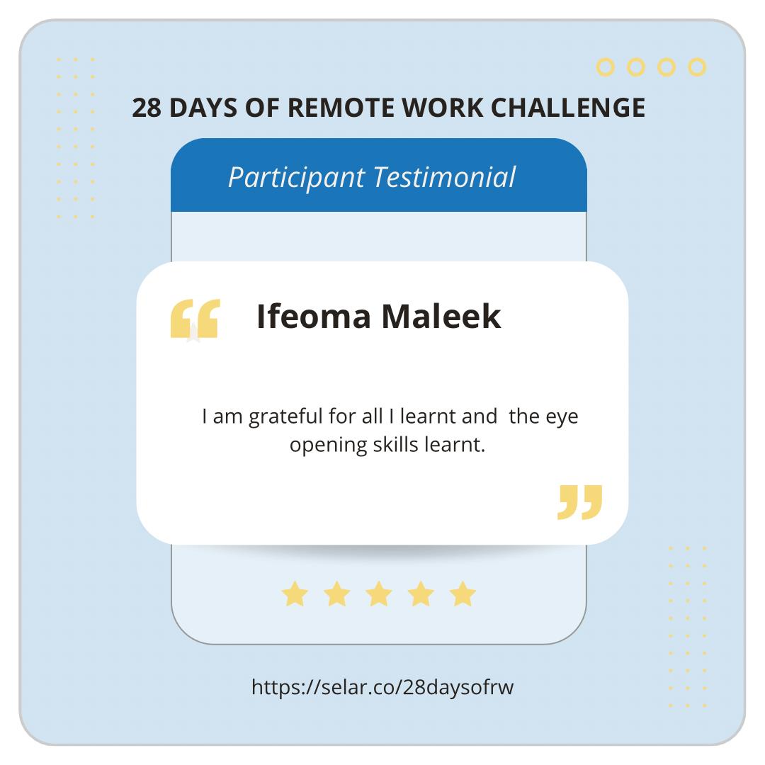 Buy 28 days Remote Work Challenge (Updated Telegram Edition with video ...