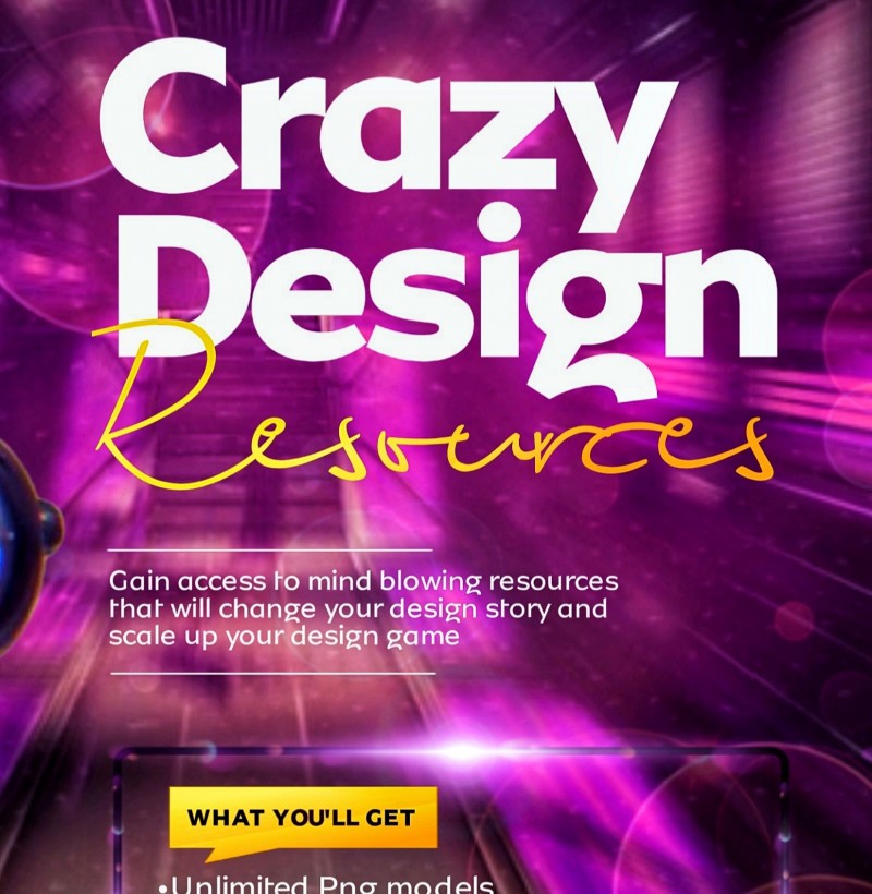 Buy Crazy Design Resources by Enechukwu Goodness Rex on Selar