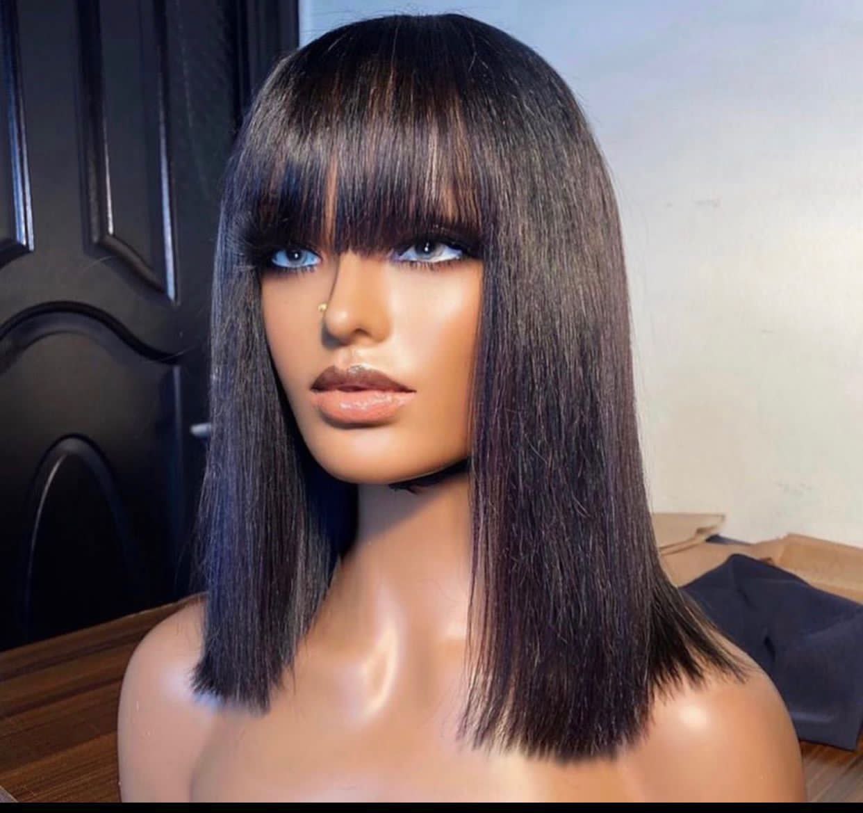 Buy closure fringe hhb by Luxelocks Wigs on Selar