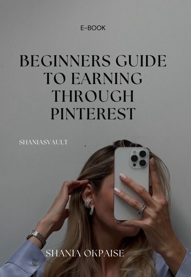 Buy Beginners guide to earning through Pinterest by Shania’s Vault on Selar