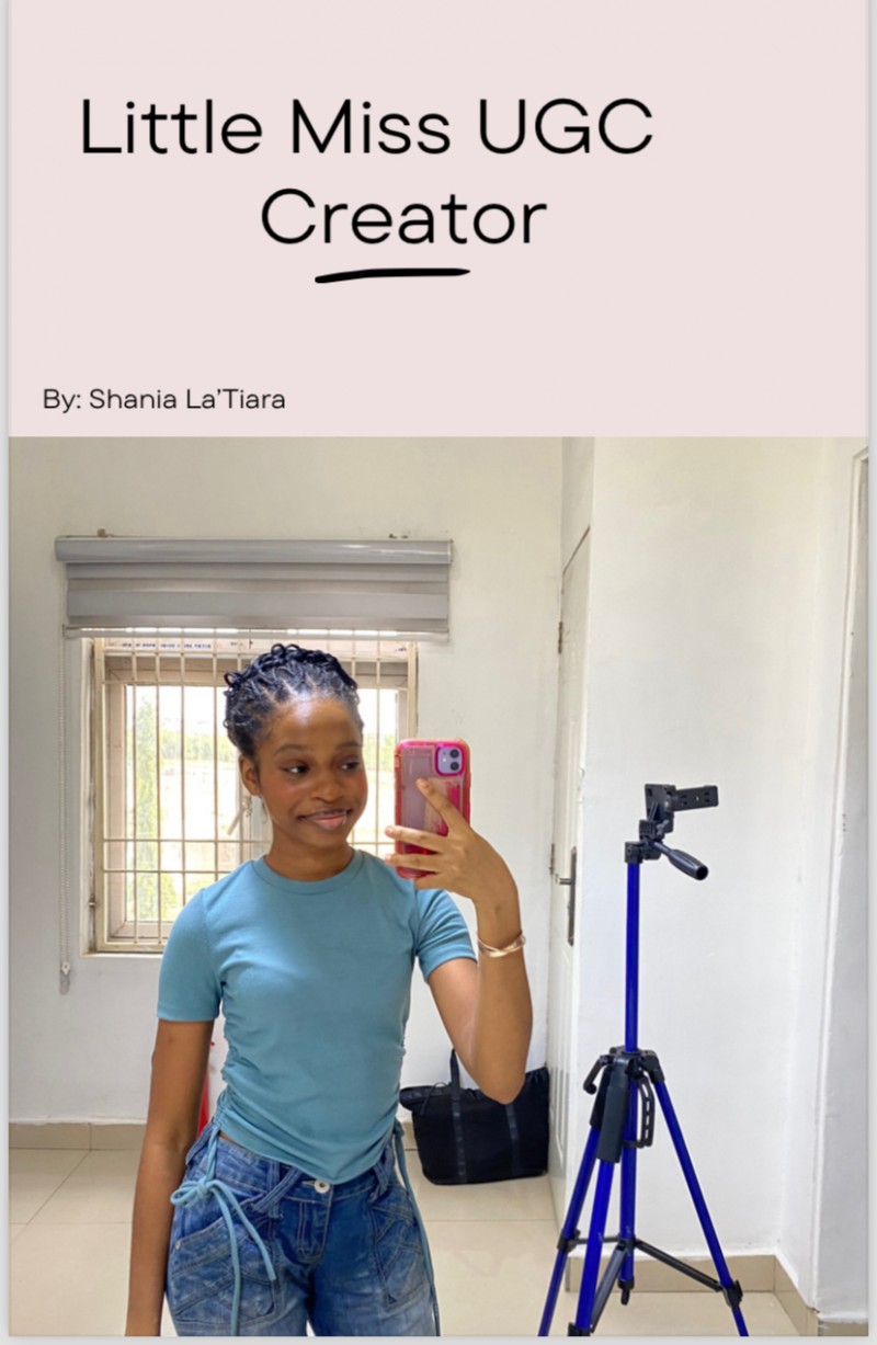 Buy Little Miss UGC Creator *Starter Kit/Basic Guide by Shania’s Vault on Selar