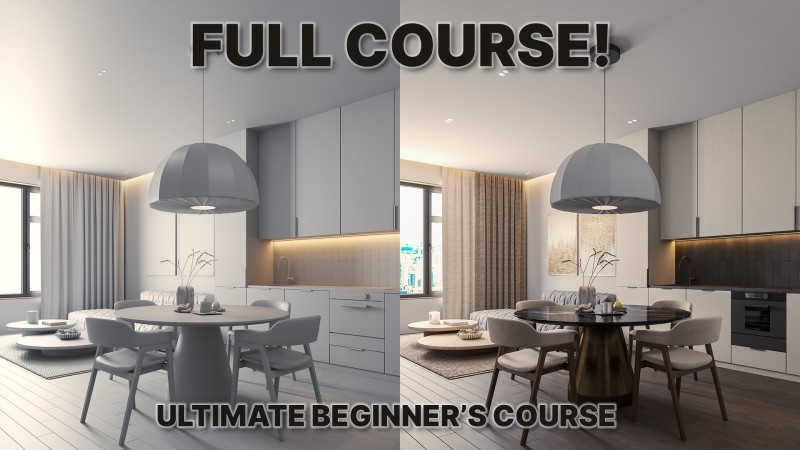 Buy The Ultimate 3ds Max and Vray course for Beginners by Simple or ...