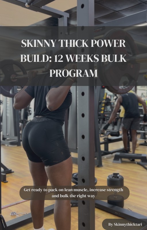 Buy Skinnythick power build : 12 weeks bulk program (Without meal plan ...