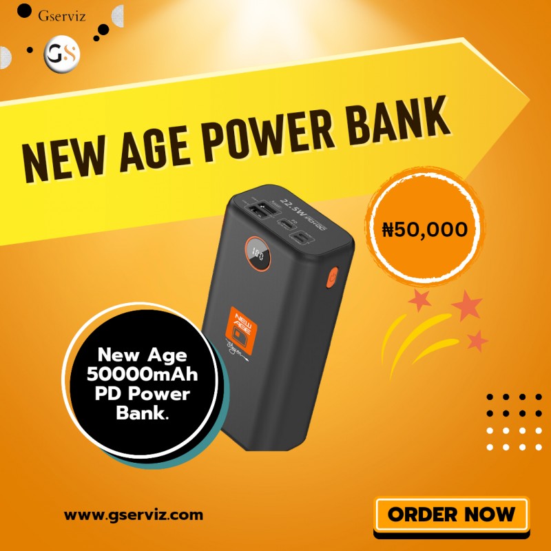 Buy New Age Power Bank by Sylvester Okpe on Selar