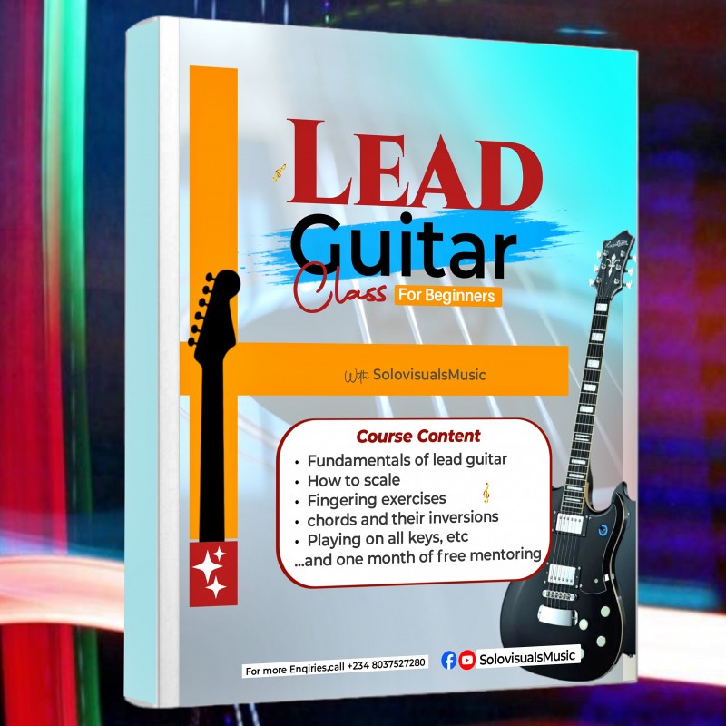 Buy Lead guitar Class for Beginners by Solomon Chibueze on Selar
