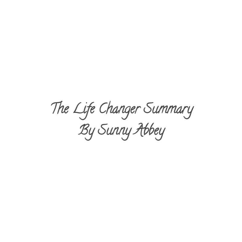 Buy The Life Changer Summary by Sunny Abbey on Selar
