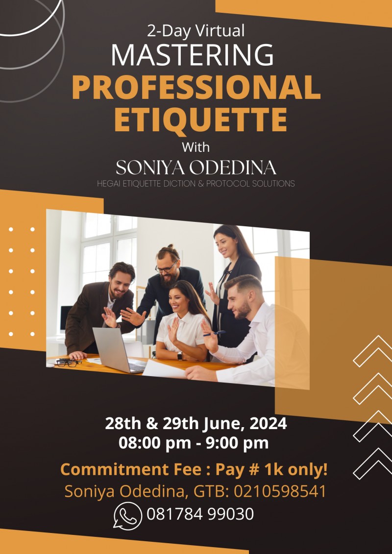 Buy Mastering Professional Etiquette (1) by Soniya Odedina on Selar | selar
