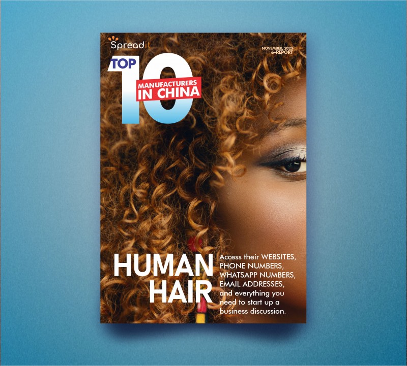 Buy Top Ten Manufacturers in China for Human Hair by Sure Imports on Selar
