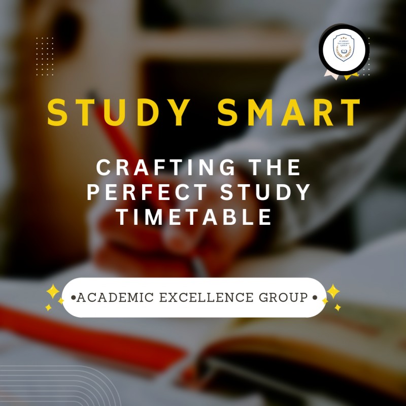 Get STUDY SMART: Creating The Perfect Study Timetable by Perfect Side ...