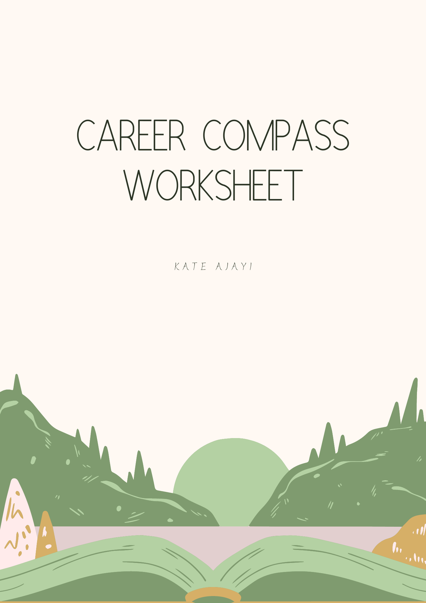 Get Career Compass Worksheet by Adebayo Ajayi on Selar