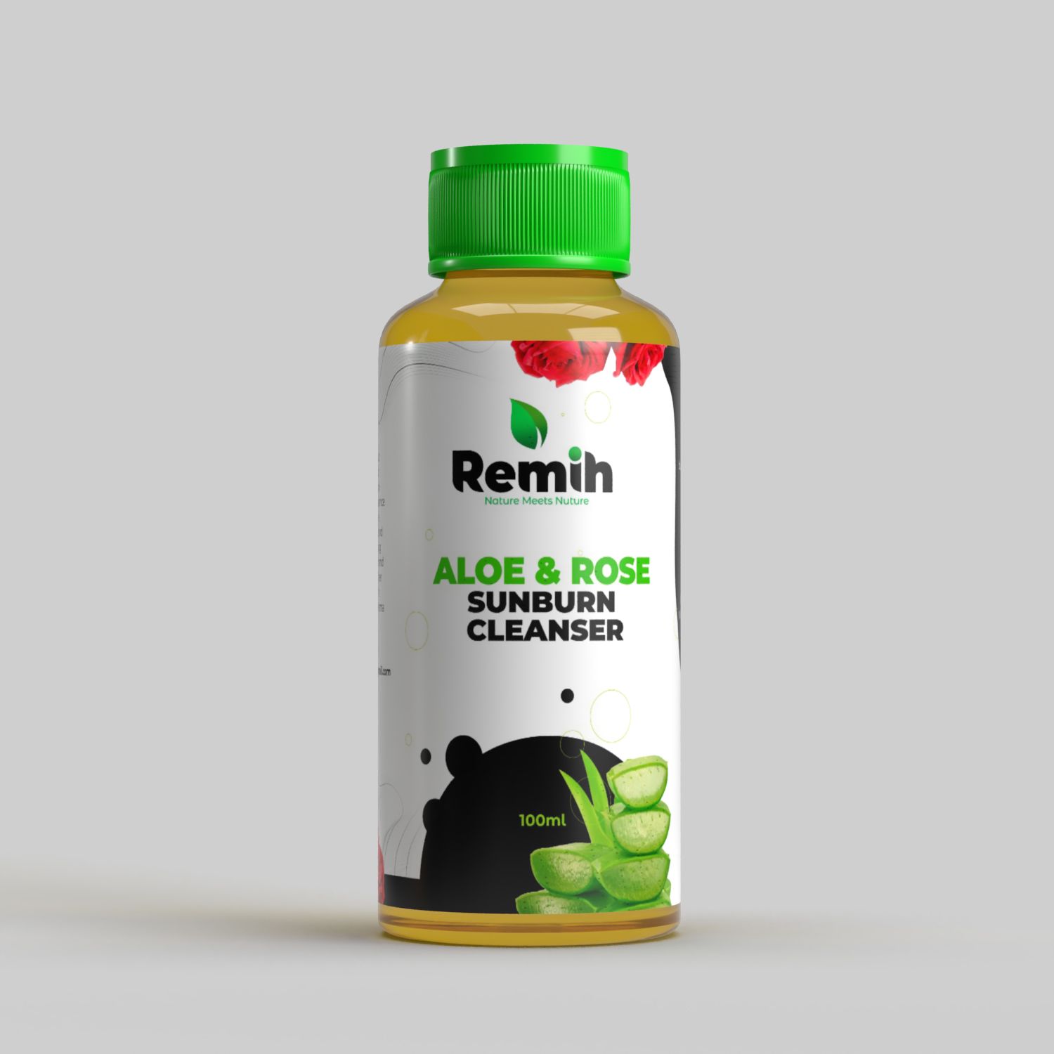 Buy Aloe and Rose Sunburn Cleanser by Remih African Store on Selar