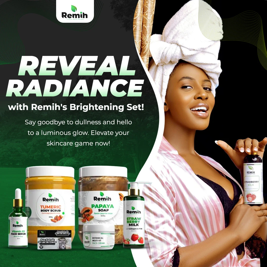 Buy BRIGHTENING SET / UNEVEN SKIN by Remih African Store on Selar