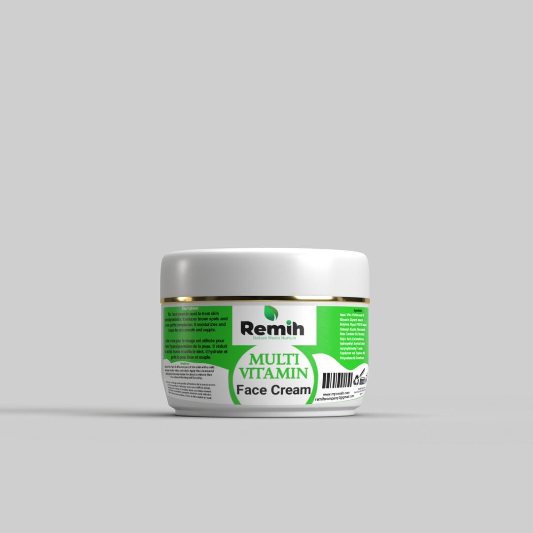 Buy Multivitamin Face Cream - Brightening Face Moisturizer by Remih ...