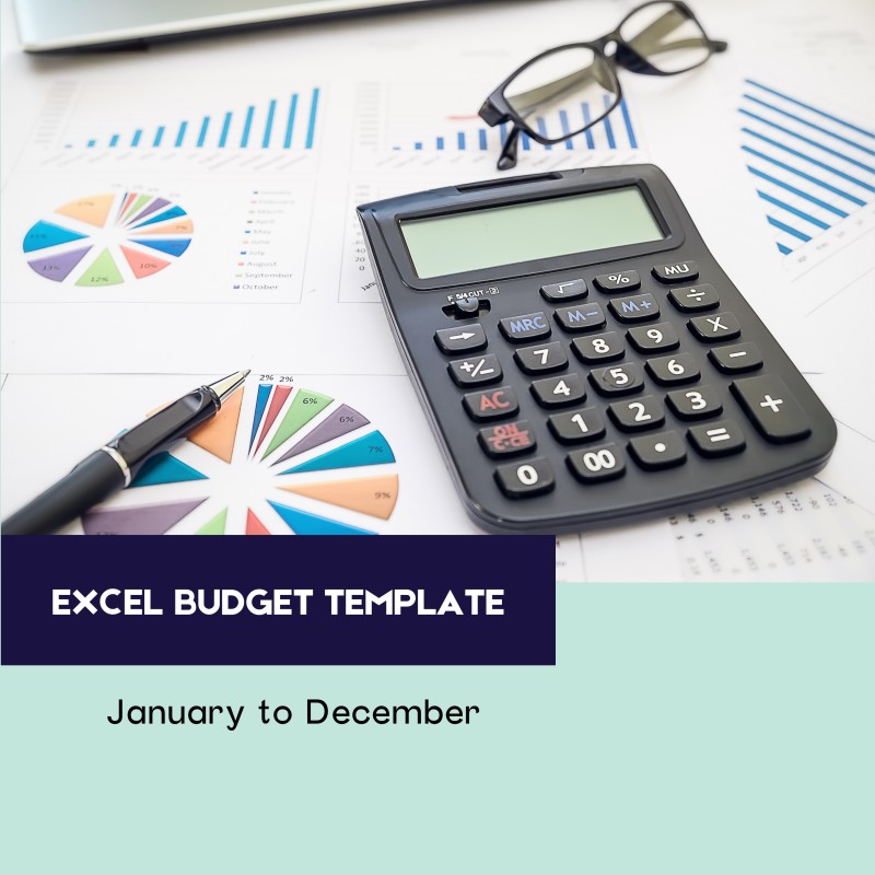 Get Personal Budget excel template by Sunny Bay Creations on Selar