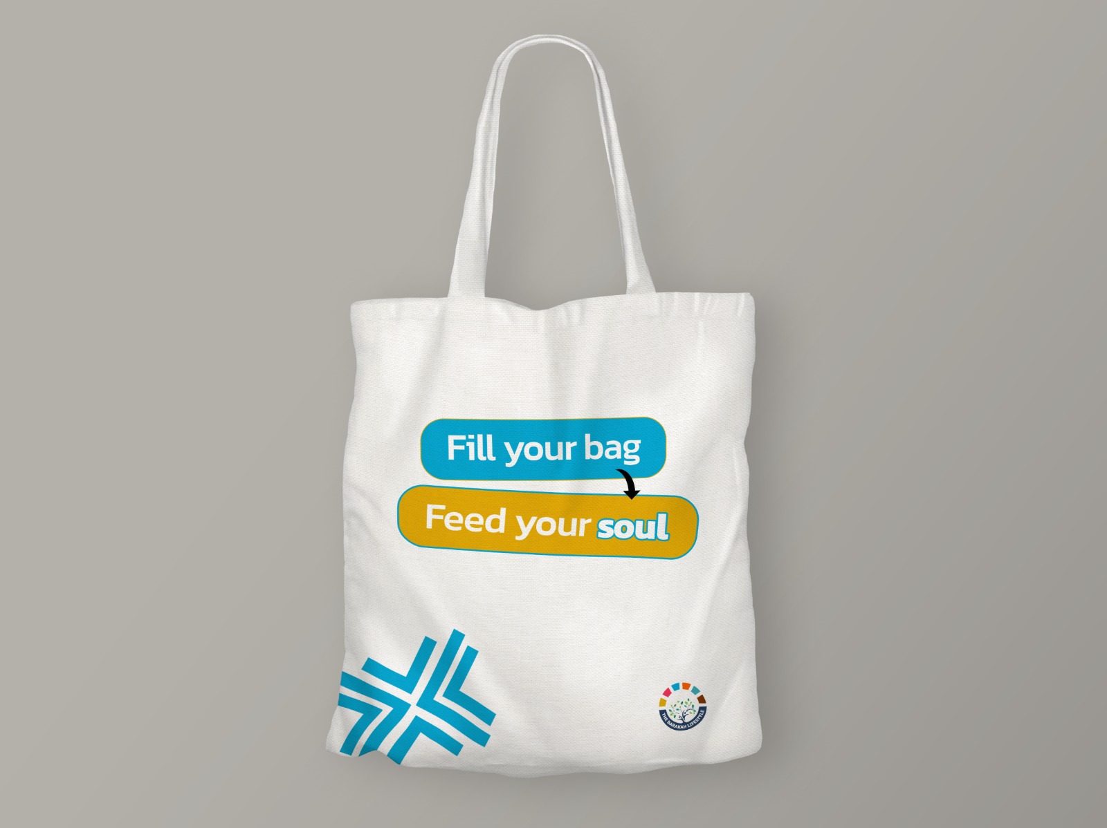 Buy Fill your bag, Feed your soul (White) by The Barakah Lifestyle NG ...