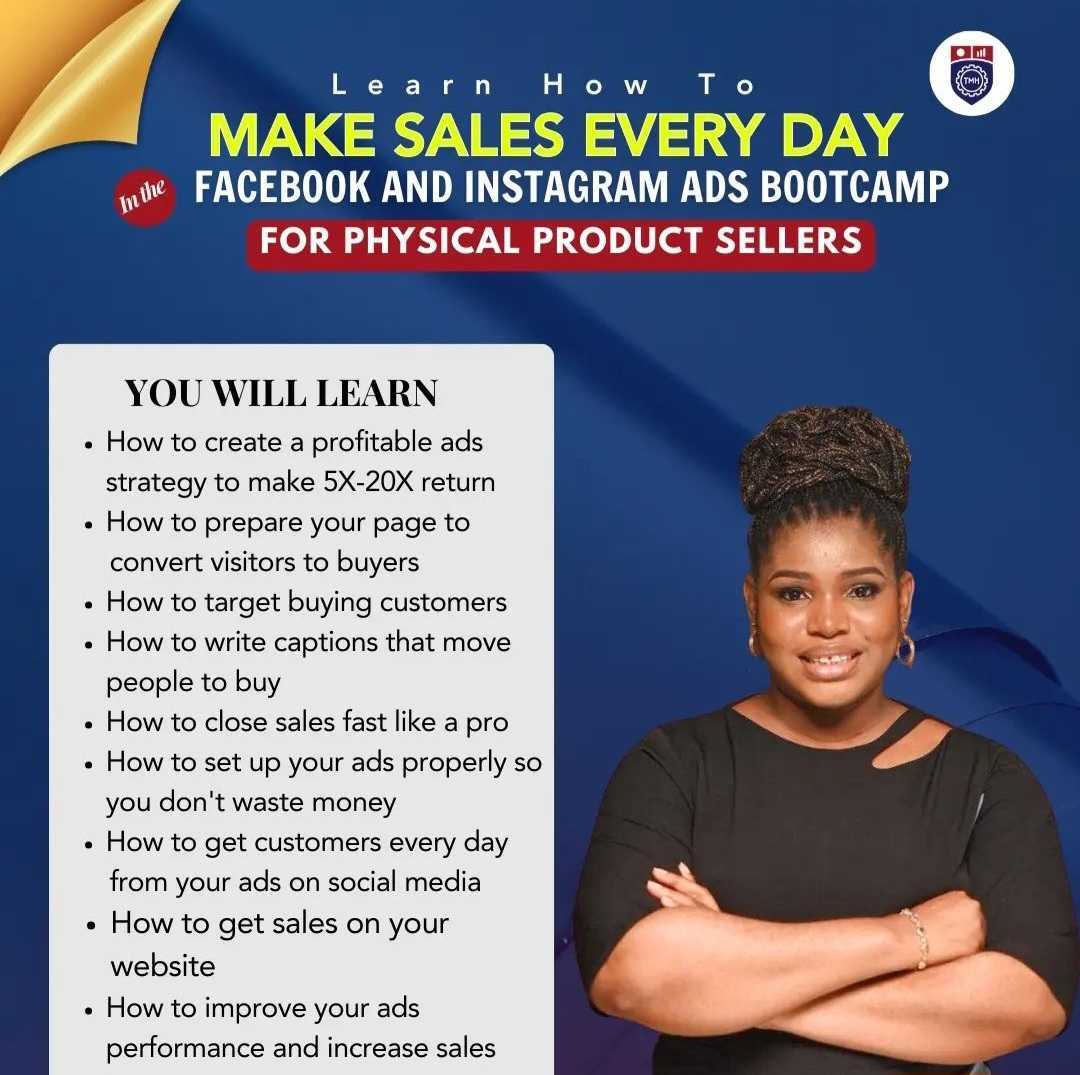 Buy Facebook and Instagram Ads Course by The Manufacturers Hub on Selar