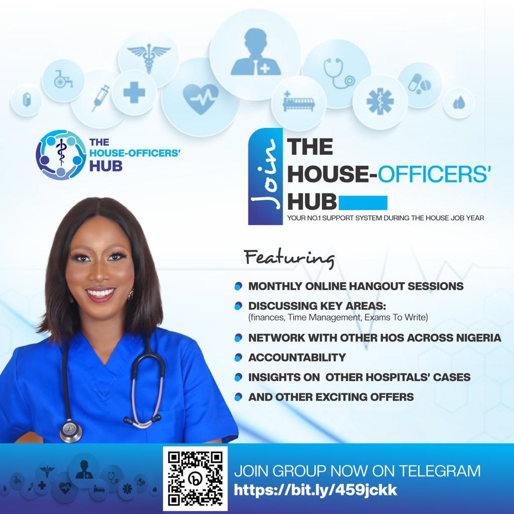 Subscribe House-Officers' Hub by Temitayo Sam-Fagade on Selar