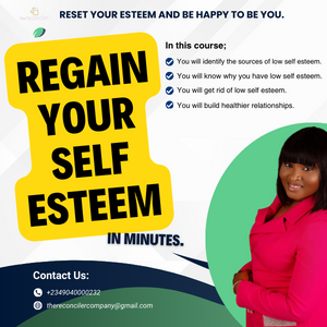 Buy Regain Your Self-Esteem in Minutes by Olufunke Ige on Selar