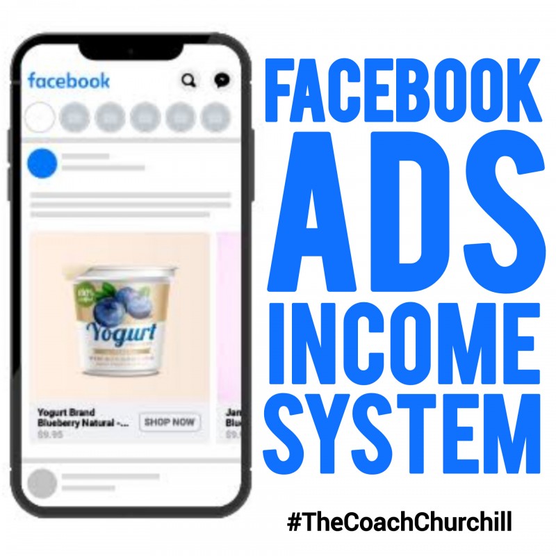 Buy FACEBOOK ADS INCOME SYSTEM by Coach Churchill Intervention Programs ...