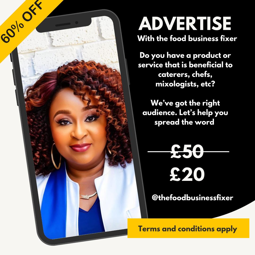 Buy Advertise with the Food Business Fixer by Chef Peniel on Selar