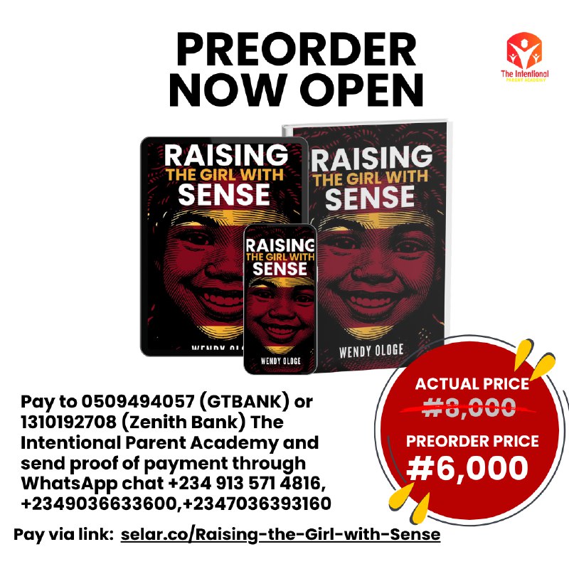 Buy Raising the Girl with Sense (eBook) by The Intentional Parent Academy on Selar