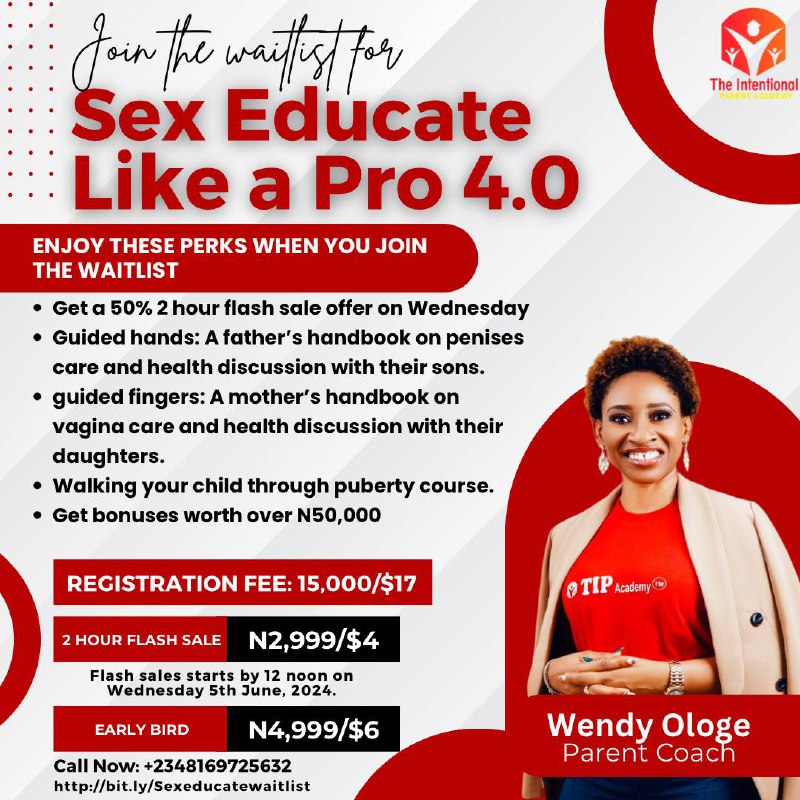 Buy Sex Educate Like a Pro 4.0 by The Intentional Parent Academy on Selar