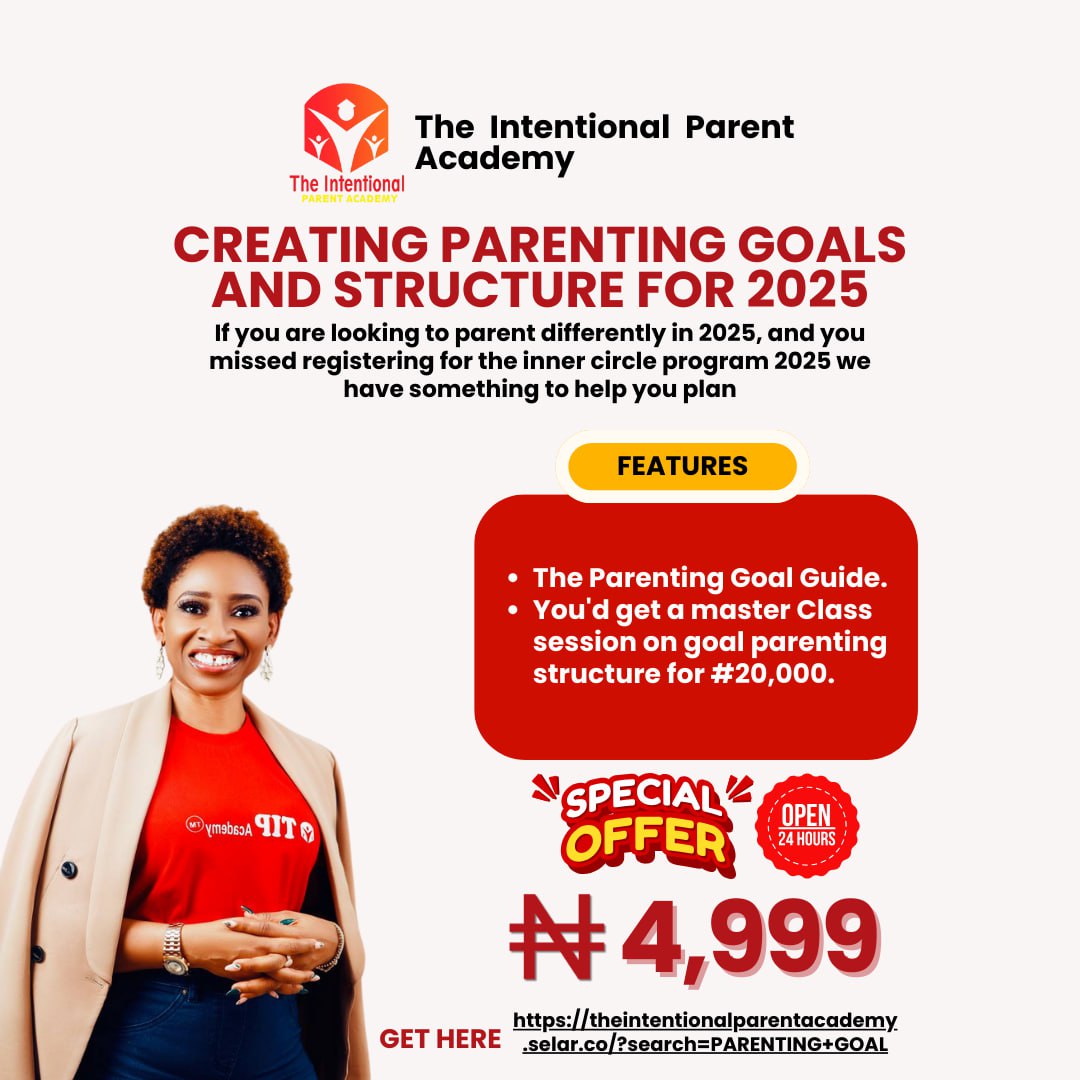 Buy The Parenting Goal Guide by The Intentional Parent Academy on Selar