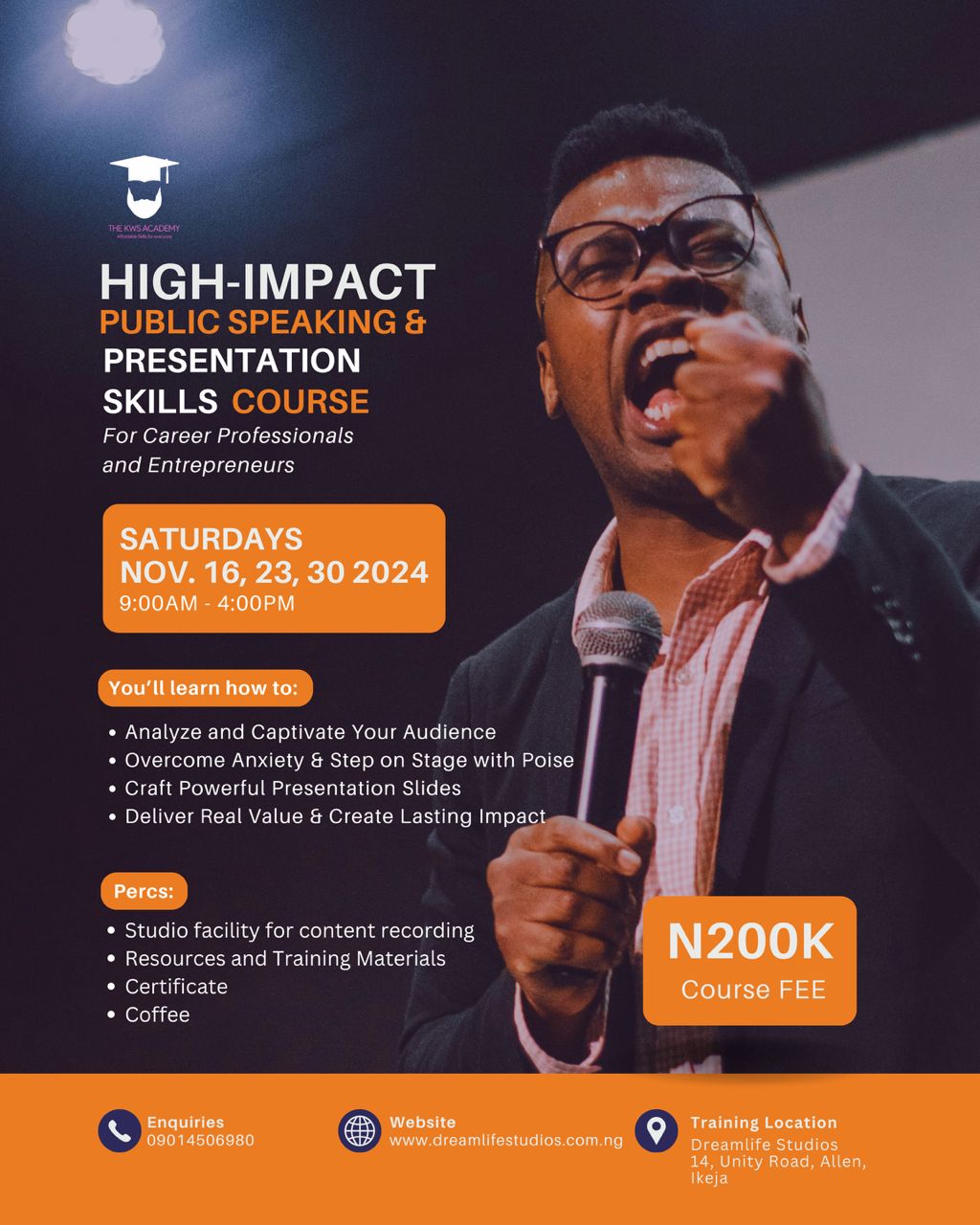 Buy High-Impact Public Speaking and Presentation Skills Course by The KWS Media and ...
