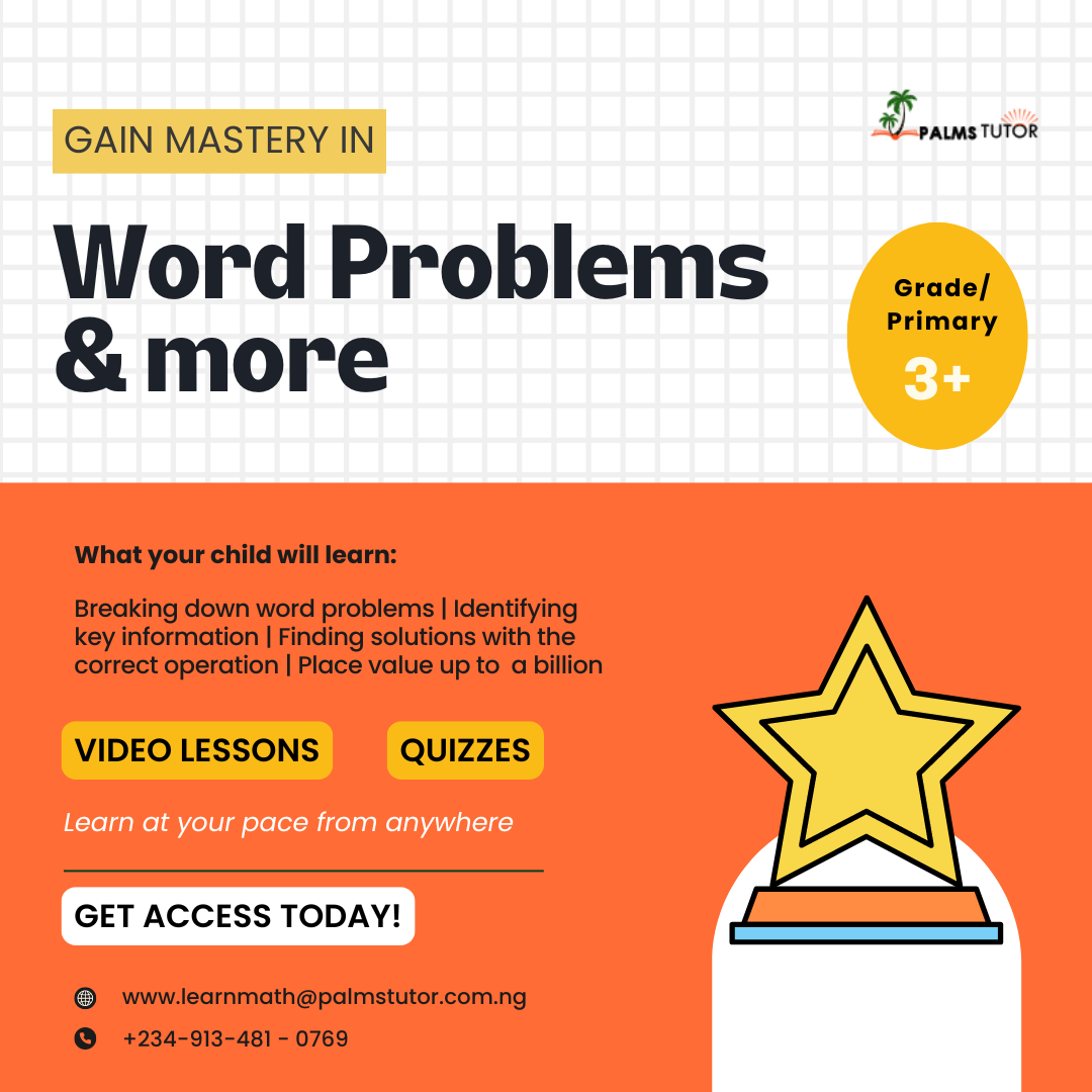 Buy Word problem and more bundle (GRADE /PRY 3+) by The Palms Tutors on ...