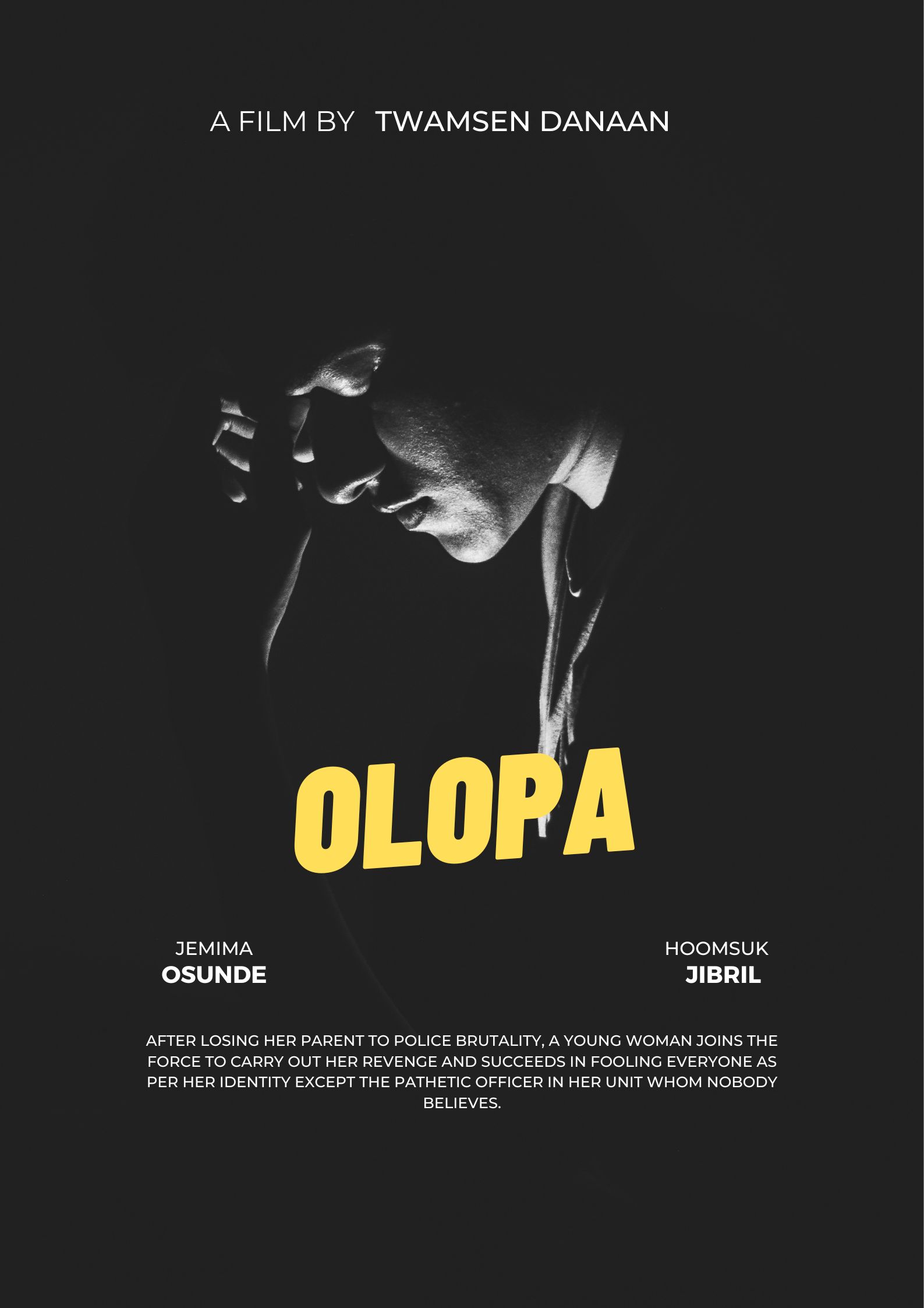 Get Olopa Feature Film Pitch by Ogochukwu Umeadi on Selar
