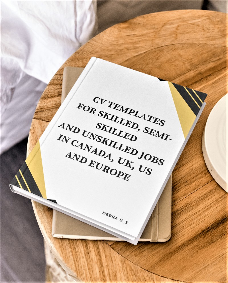 Buy CV TEMPLATES FOR SKILLED, UNSKILLED, AND SEMI-SKILLED JOBS IN ...