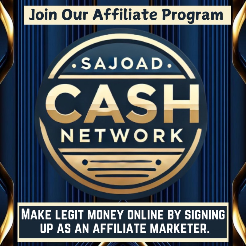 Buy Sajoad Cash Network Affiliate Program by Sajoad Cash Network on Selar